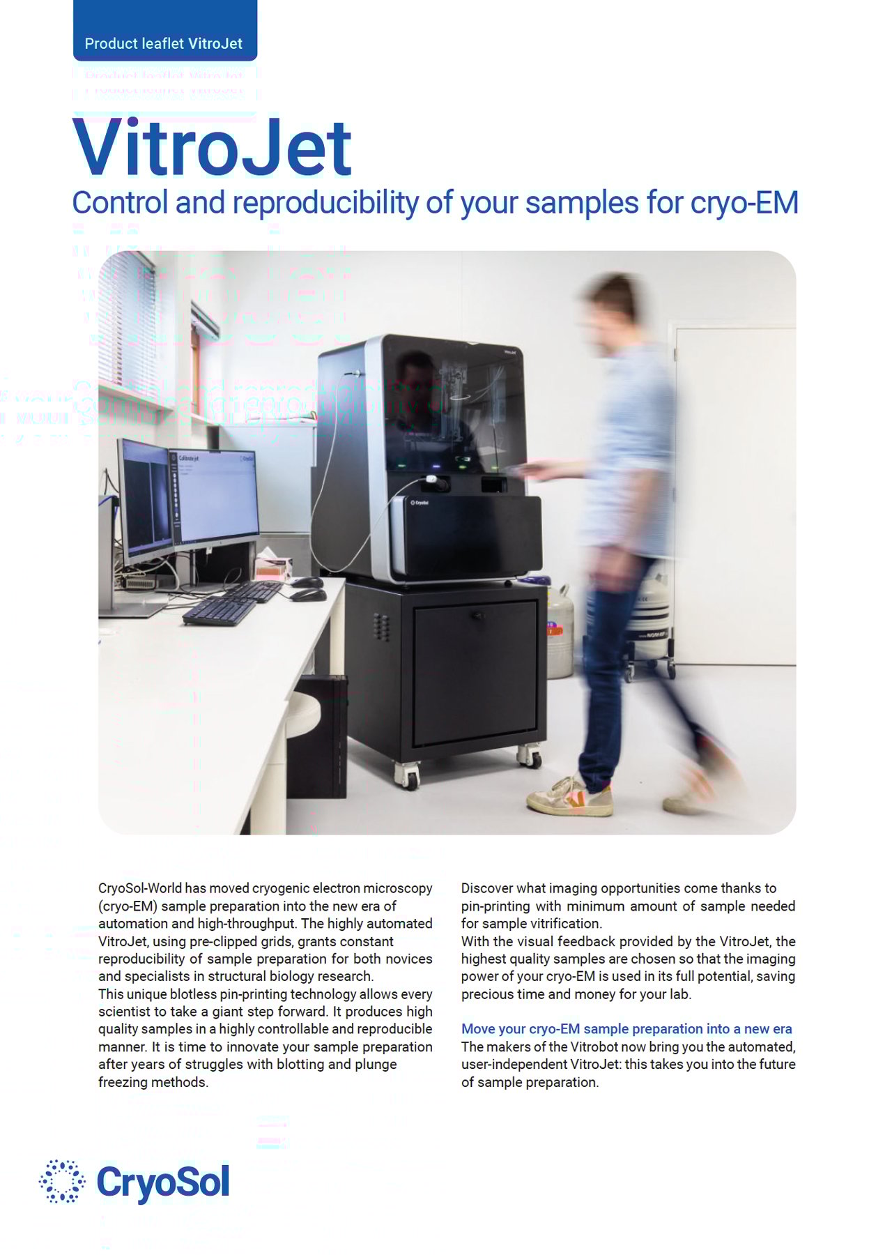 Download the Product leaflet VitroJet